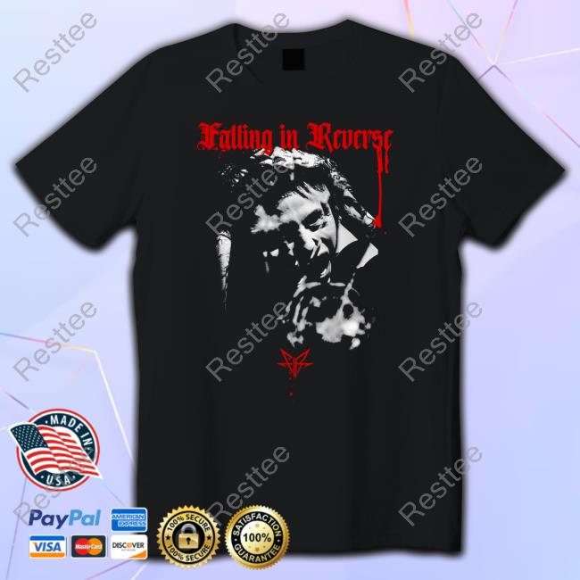 Official Falling In Reverse Store Shattered Shirt - Resttee