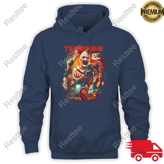 Official Terrifier Man Of The Hour Hoodies - Resttee