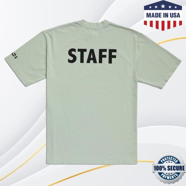 Official A24 Merch Store A24 Films Mint Crater Gym Staff T Shirt A24 ...