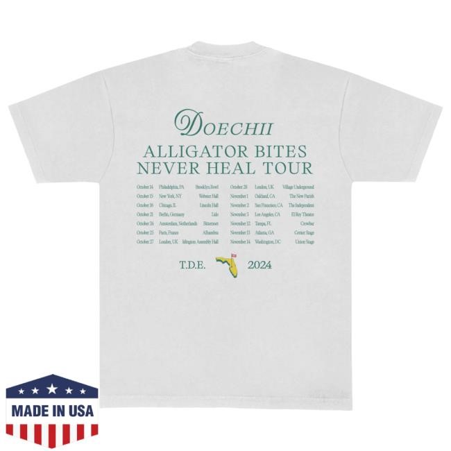 Doechii - Alligator Bites Never Heal Tour New Tee - Resttee